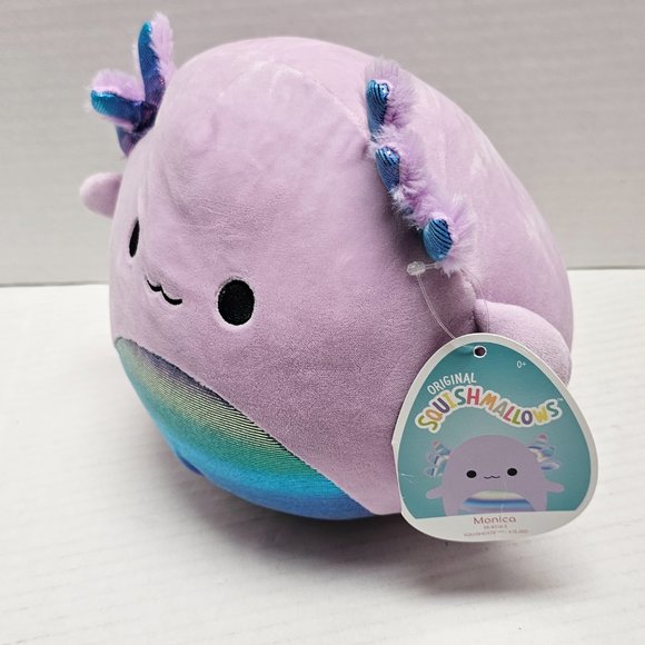 Kellytoy | Toys | New Monica Axolotl Purple Metallic Stuffed Animal ...